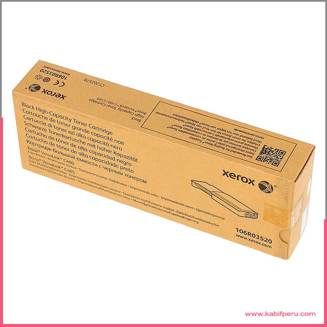 Toner Xerox 106R03520 Negro【Al Mejor Precio】Original